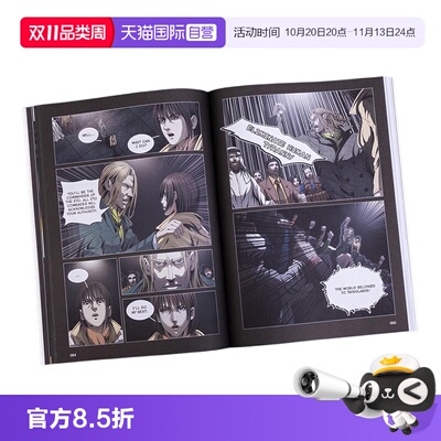 现货三体漫画小说集英文原版