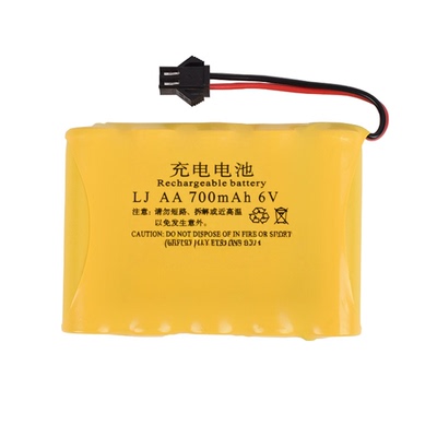6v700mAhM型镍镉电池组AA5号充电电池遥控电动玩具
