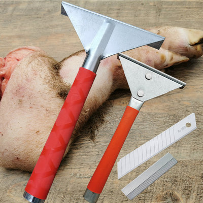 刮猪毛神器屠宰配件杀猪退毛刨子