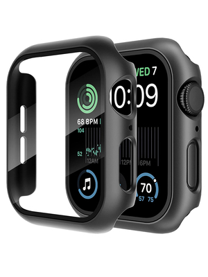 Glass+Cover For Apple Watch case 8 7 6 SE 5 3 iWatch Accesso