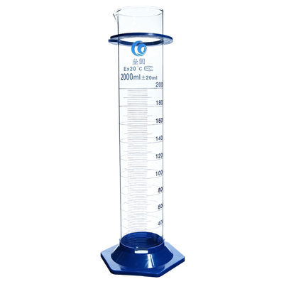 垒固高硼硅玻璃量筒高精度刻度