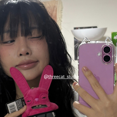 猫耳朵iphone17手机壳