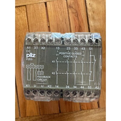 PZE 5 474910皮尔兹安全继电器 1台 顺丰 1