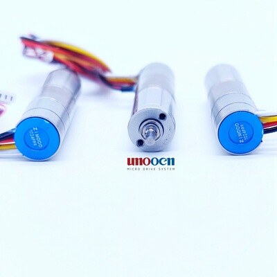 UNOOEN 10mm伺服行星减速电机 行星齿轮箱 1024ppr 机器人12V