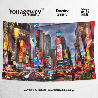 NYC美国NEW约时代摩登都市挂布