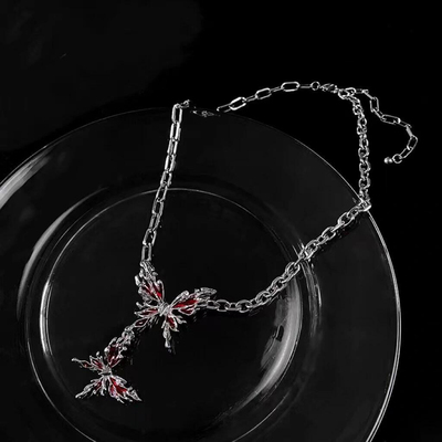 Vintage古着 Desire Butterfly项链