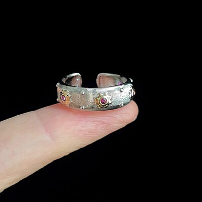 Vintage古着 The red sunrise戒指