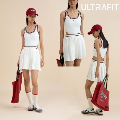 ultrafit连衣裙运动背心式镂空