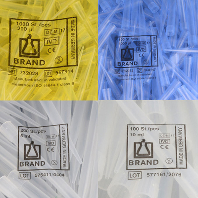 Brand普兰德原装吸头移液器枪头吸嘴移液枪头10 200 5ml 10ml 1ml