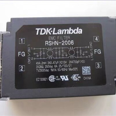 现货原装TDK-LAMBDA EMC噪音滤波器 ENF RSHN-2006 6A250V