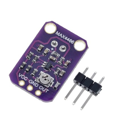 GY-MAX4466 electret microphone amplifier MAX4466 adjustable