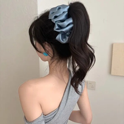 韩式蓬松云朵泡泡抓夹发夹