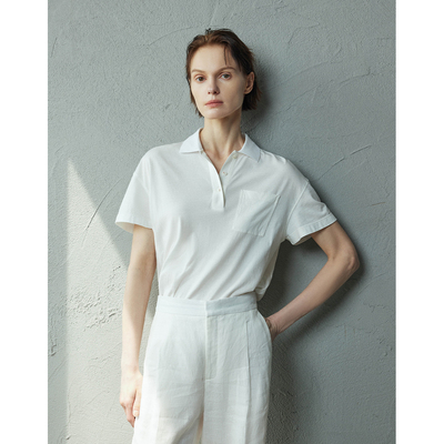 全棉短款短袖T恤CHICC3