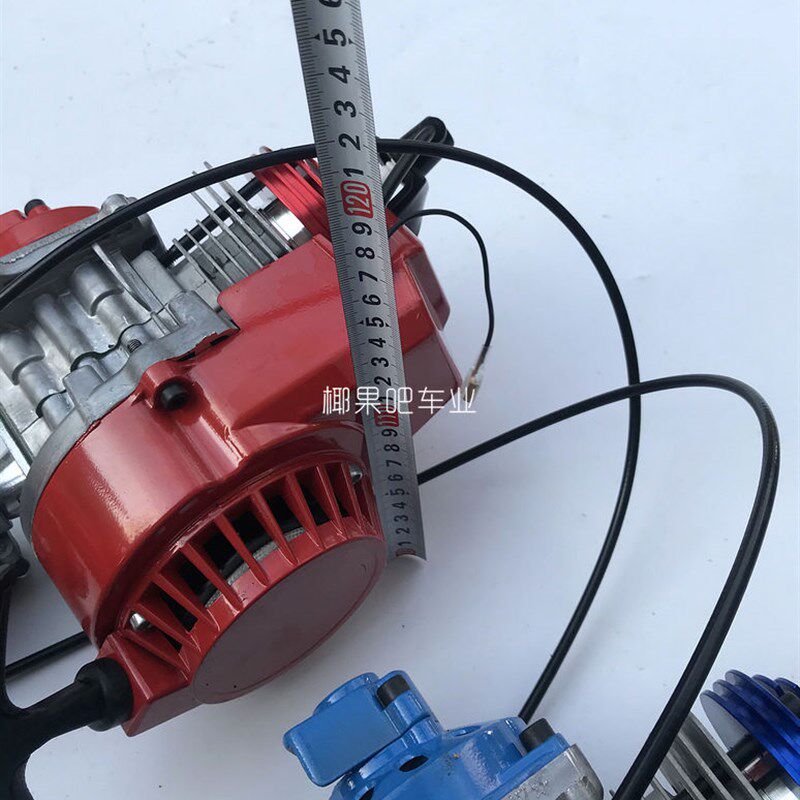 迷你摩托车配件 小跑车49CC发动机化油器改装自行车汽油机CNC缸头