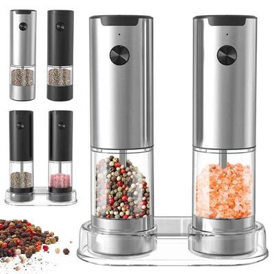 Electric Salt And Pepper Grinder With Adjustable Coarseness