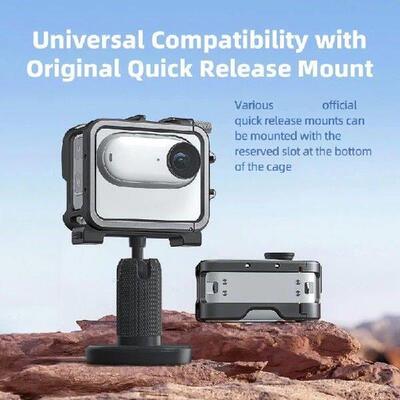 Protective Metal Frame for GO 3S, Facilitates Seamless