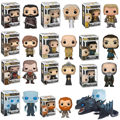 Funko POP权利的游戏Game of Thrones雪诺丹妮莉丝布兰手办
