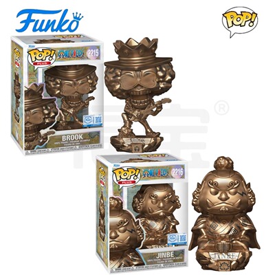 Funko POP海贼王One Piece周边25周年纪念版布鲁克 甚平公仔手办