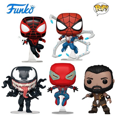 FUNKO蜘蛛侠2游戏摇头公仔手办