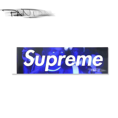 Supreme 21FW America Eats Its Young Box Logo Sticker 贴纸