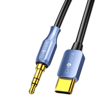 秋叶原aux音频线typec转3.5mm