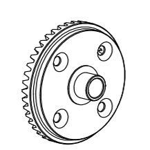 大虎鲨UT4-桥减速齿轮模型车用