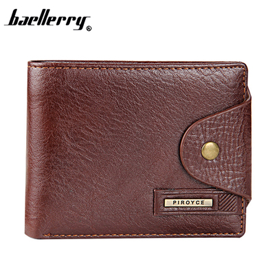 New 2021 Guaranteed Genuine Leather Brand Men Wallets Design