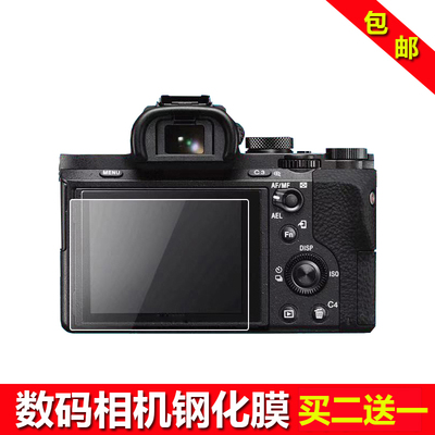 适用索尼RX100 RX1R RX10 M2 M3 M4 M5 M6 M7黑卡相机钢化膜 屏幕