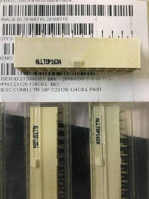 C23128-124C0-L  ALLTOP 连接器 CTR 24PIN  凡甲