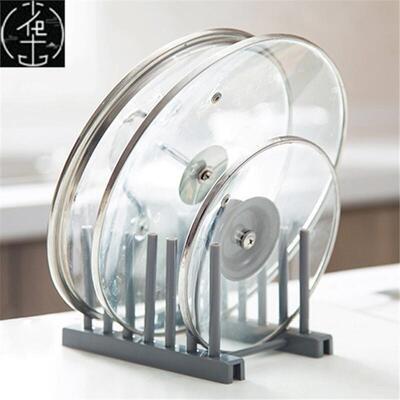 Kitchen Organizer Pot Lid Rack Holder Dish Pan Cover Rack