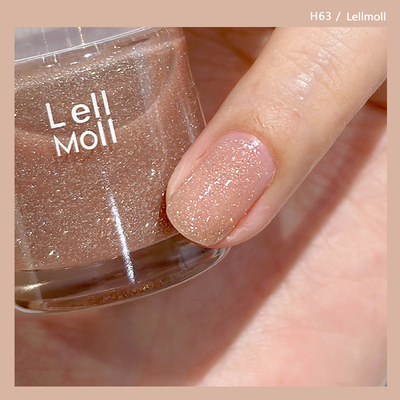 Lellmoll2025新款水性无味指甲油