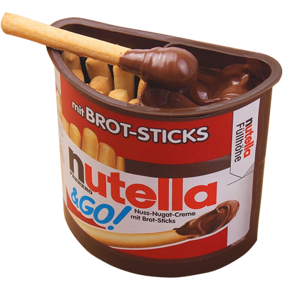 德国进口费列罗Nutella能多益榛子巧克力酱手指饼干蘸酱儿童零食