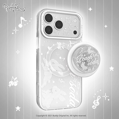 可爱磁吸蹦蹦兔适用iPhone手机壳