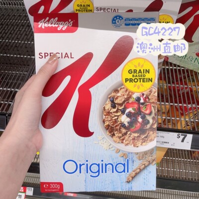 SpecialK谷物蛋白营养早餐麦片