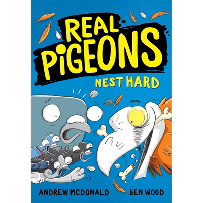 鸽子大侦探 保护巢穴 Real Pigeons Nest Hard 英文原版 图像小说图画章节书 动物漫画故事 搞笑幽默 进口读物 又日新