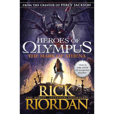 奥林匹斯英雄系列3 雅典娜之印 The Mark of Athena Heroes of Olympus Book 3 英文原版 Rick Riordan 又日新