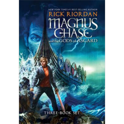 马格纳斯与仙宫之神 3本套装 Magnus Chase and the Gods of Asgard 英文原版 Rick Riordan 波西杰克逊作者 又日新