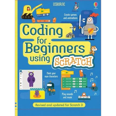 Coding for Beginners Using Scratch 编程启蒙学 尤斯伯恩 儿童程序编写初学者 知识图画书 英文原版进口童书 又日新