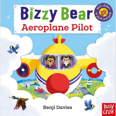 小熊很忙：14 Bizzy Bear：Aeroplane Pilot 操作书 纸板书 游戏书 亲子绘本 关于飞行的一切 4~6岁 英文原版