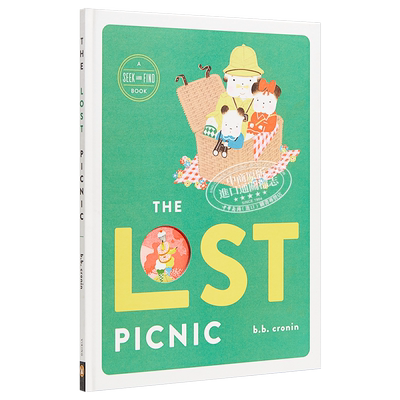 B. B. CRONIN：The Lost Picnic 到处开野餐 精品绘本 低幼亲子故事绘本 精装 英文原版 3-6岁 又日新