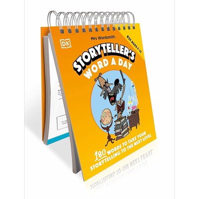 DK沃德史密斯夫人英语拼词卡2阶Mrs Wordsmith Storytellers Word A Day Ages 7-11Key Stage 2 英文原版进口童书 又日新