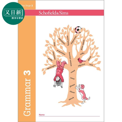 英国S&S教辅 KS2 Grammar 3 语法3 小学3年级 7-8岁 附电子答案 英文原版英语语法标点符号练习 Schofield & Sims 又日新