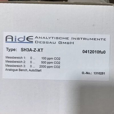 议价AIDE红外气体传感器SH3A-Z-XT，德国进口，型号可维修