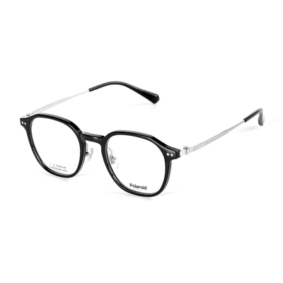 宝丽来近视眼镜框椭圆框光学镜修饰脸型可配度数0218