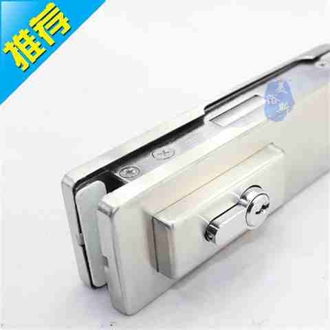 地锁/玻璃e门地锁/中锁/地弹簧门锁/无框门地锁/铝芯玻璃门地锁_虎窝淘