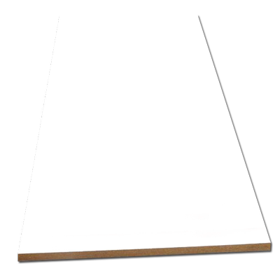 白色光面免漆板密度板中纤板芯