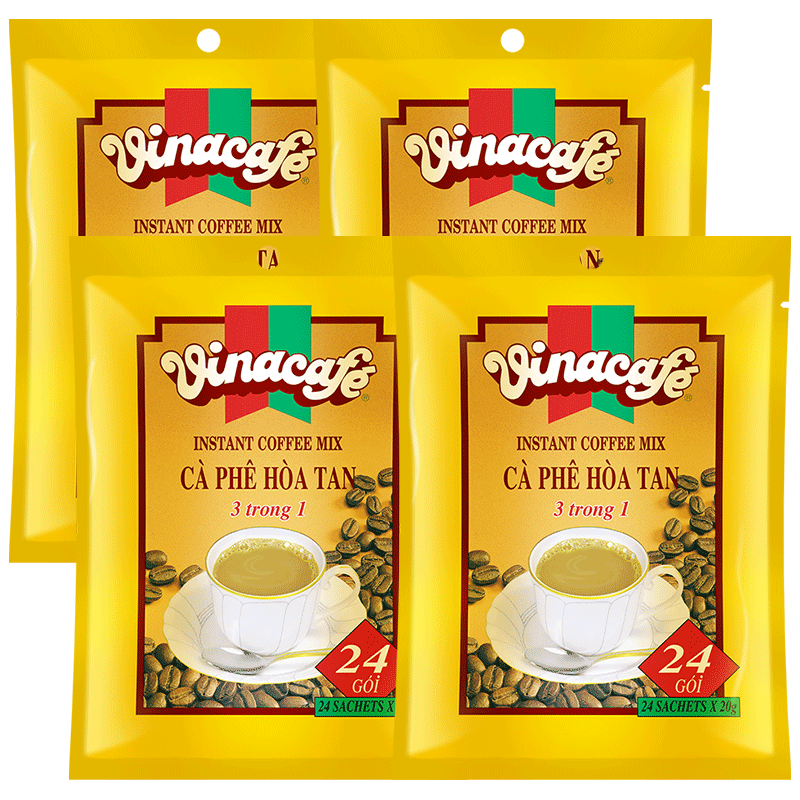 威拿咖啡金装三合一480g*4袋