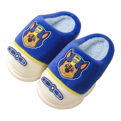汪汪队卡通儿童冬正品棉拖鞋防滑