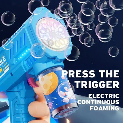 Fully Automatic Bubble Gun Rocket Bubbles Machine Automatic