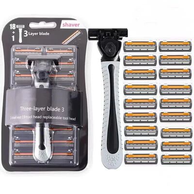 Shaver Brand New Design Men Razor Shaving Three Layer Shaver
